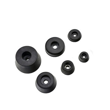 China Various customized BLACK RUBBER Multi Purpose End cover Foot ...