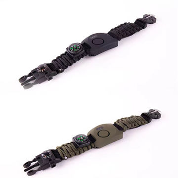 China Self defense watch alarms emergency self defense alarm with LED ...
