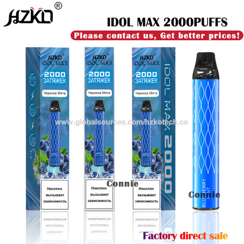 China Australian Market Most Hottest Disposable Vape HZKO IDOL MAX ...