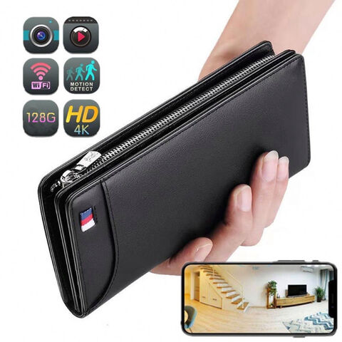 China 4K 1080P Newest Good Looking Mini Wifi Wallet Ip Wallet Handbag ...