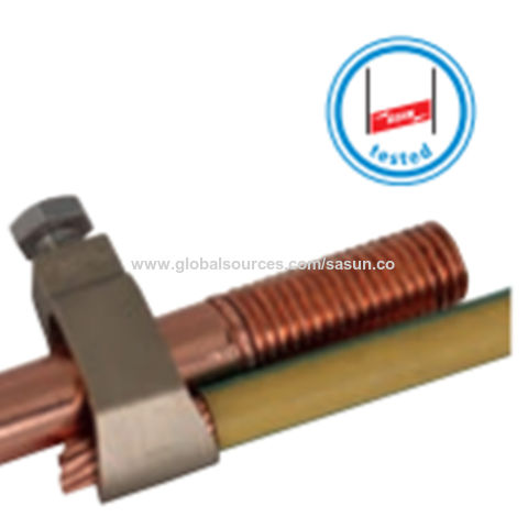 China Copper coated steel rod Hot dip galvanizing ground rod Copper ...