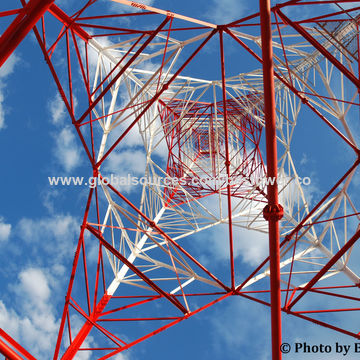 China Galvanized Lattice Steel Structure Power Steel Transmission ...