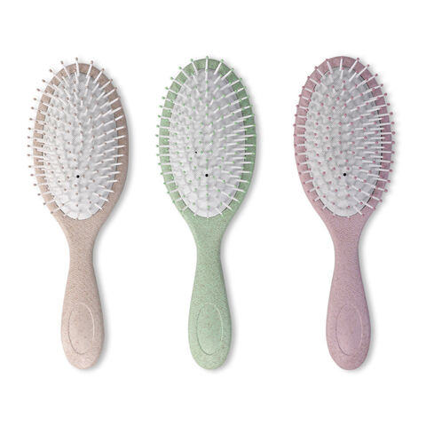 China Wheat Straw Comb Fresh Biodegradable Hairdressing Comb Massage ...