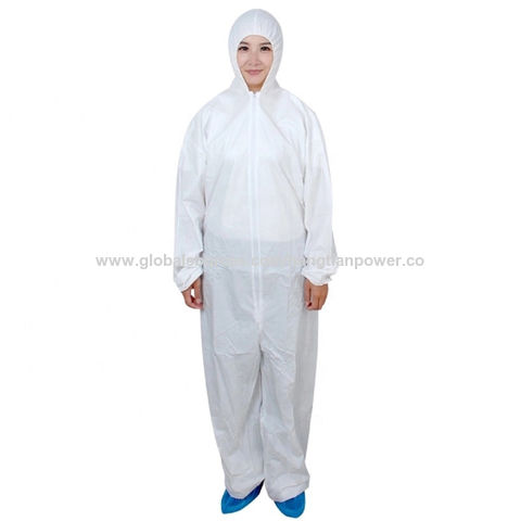 China OEM EN14126 Type 5/6 Protective Suit Coverall Overall Disposable ...