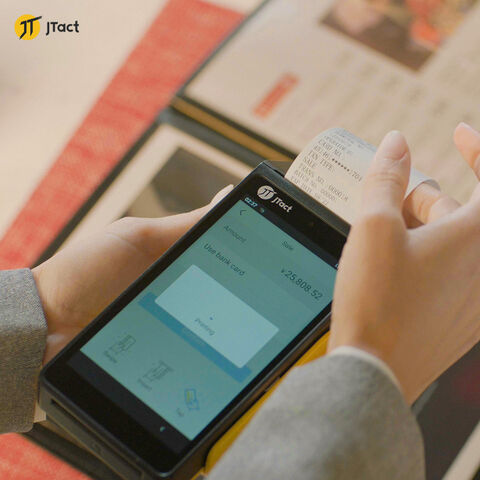 China Mobile POS Terminal 5.5'' Touch Screen Android POS System Machine ...