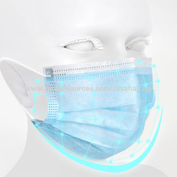 China 50pcs/10pcs Non-woven 3 layers Anti-dust KN90 Masks Disposable ...