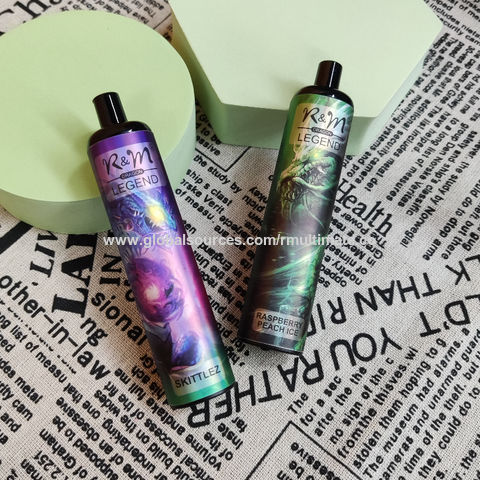 China 6600Puff R&M LEGEND DRAGON Disposable Vape Pen Mesh Coil ...