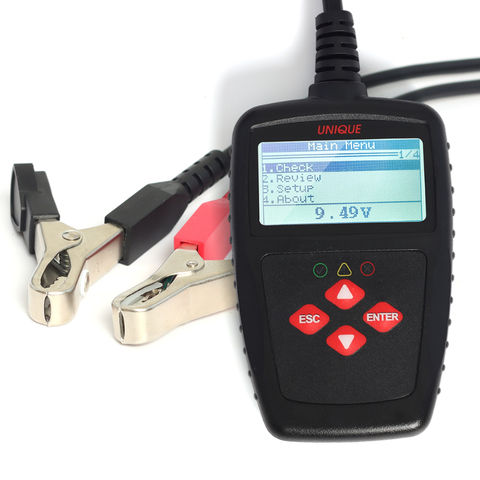 China Multi-language 12V Professional Motorcycle Battery Tester or ...