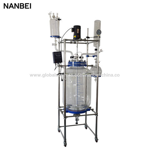 China Explosion-proof glass jacketed bubble column reactor on Global ...