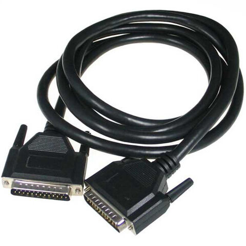 China DB25Pin Male to DB25Pin Female extension cable on Global Sources,DB25P male,DB25P female ...