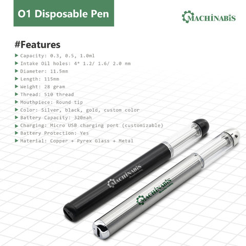 China Rechargeable Vape Disposable Device D8 Thc O Oil Metal ...