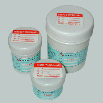China Thick-film Electronics Paste, Used for Chip Resistors, Metal ...