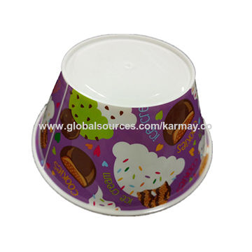 China Pp ice-cream bowl plastic bowl IML printing on Global Sources ...