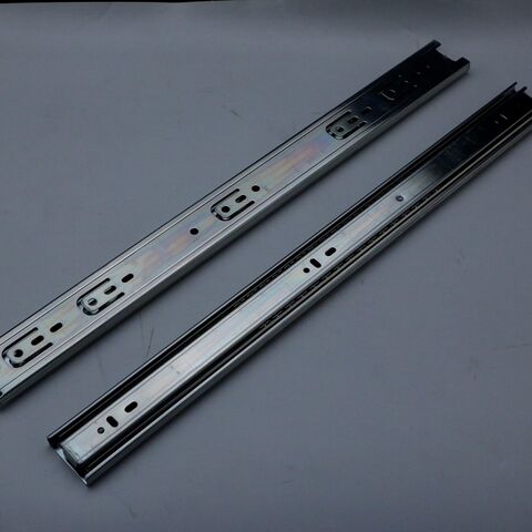 China Three fold stainless steel slide rail on Global Sources,slides ...