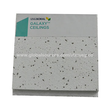 China USG Boral SLT edge 14mm mineral fiber ceiling tiles 600x600mm on ...