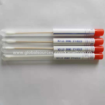 China Cheap price disposable medical cotton swab in microbiology on ...