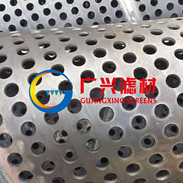 Perforated liner water well screen, pre-perforated casing | Global Sources