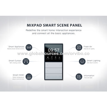 ORVIBO Home Automation System MixPad Multifunctional Control Panel for smart home control ...