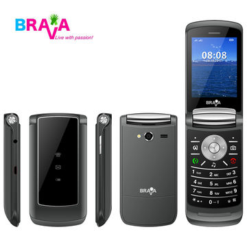 China Dual-SIM Phones, 2.8inch GSM Flip Feature Mobile Elder Cellphone ...