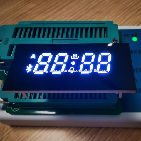 China Custom design ultra bright white 4 Digit 7-segment LED display ...