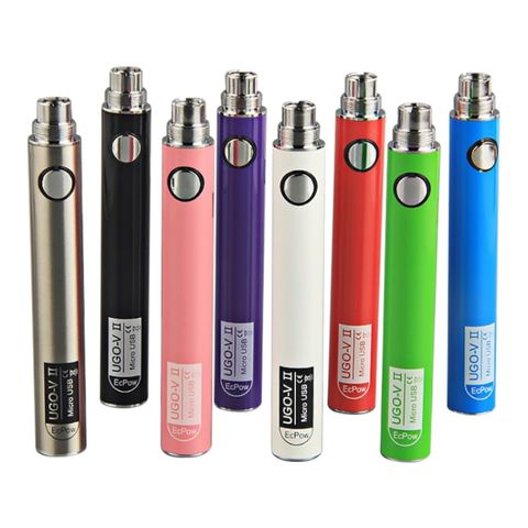 China Newest UGO V2 650 900mAh Vape pen 510 Battery micro USB Charge ...