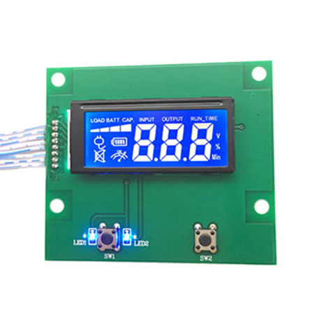 ChinaCustomized Design Alphanumeric LCD Display screen with White ...