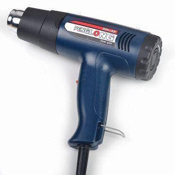 Temperature Adjustable Heat Gun with 110 to 230V Voltages and 2,000W ...