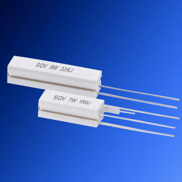 China Cement resistor with compact type and excellent stability, non ...
