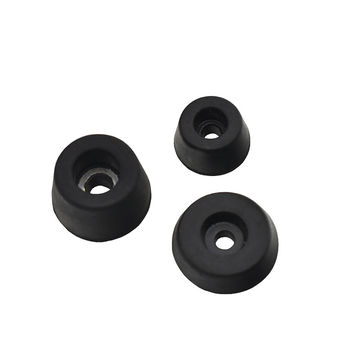 China Various customized BLACK RUBBER Multi Purpose End cover Foot ...