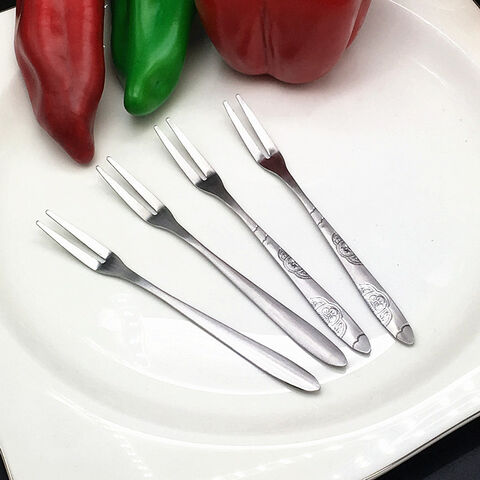 China Wholesale Stainless Steel Creative Fork Gift Fruit fork on Global ...