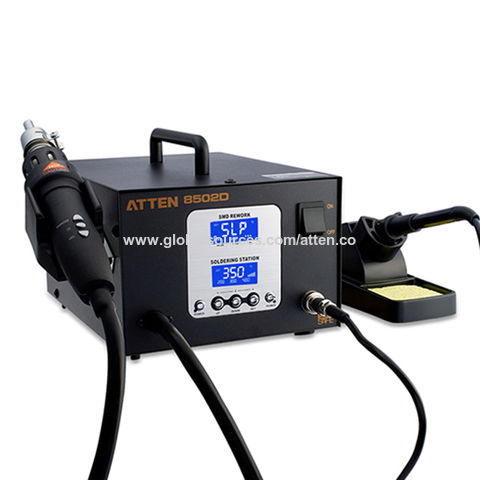China LCD Digital Rework Station 2-in-1 intelligent Lead-free Hot air ...