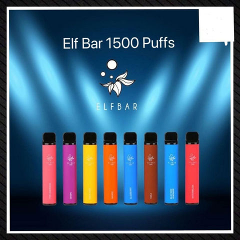 China China factory suppliers Elf bar 1500 puffs disposable electronic ...