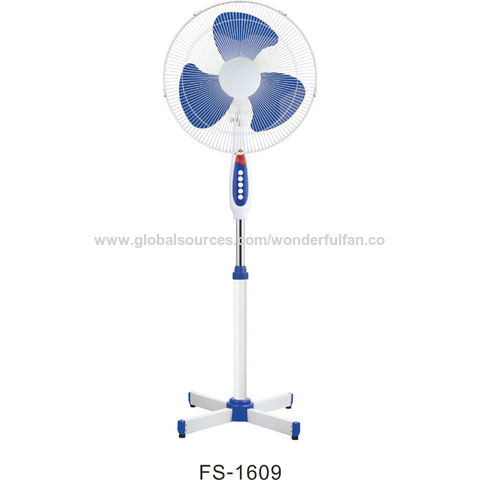 China Household small cross type electric fan & rotatable head 16 ...