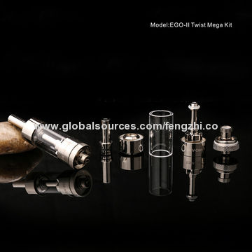 Authentic GS ego II twist mega kit, ego twist 2200mAh battery, atomizer ...
