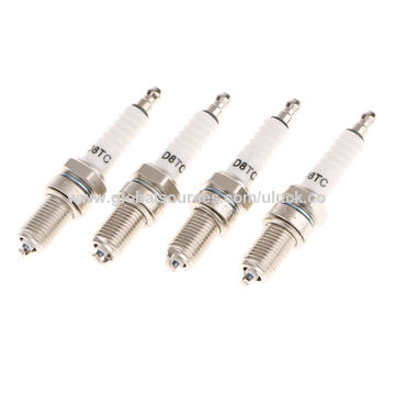 China Auto parts spark plug D8TC motorcycle engine parts spark plugs on ...
