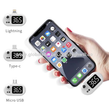 China New Thermometer connect mobile phone app display temperature ...