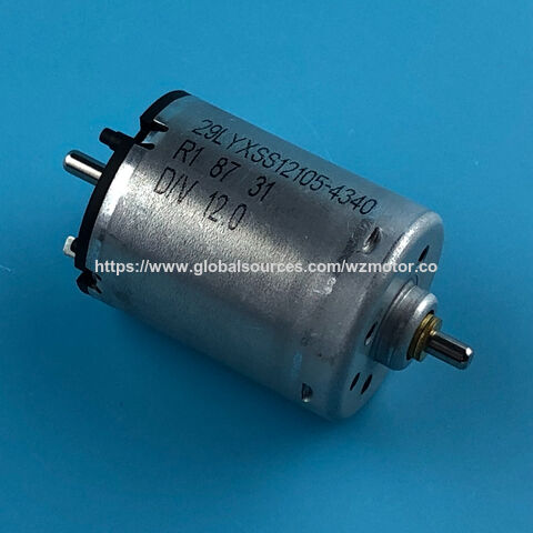 China High speed Compact 12V Carbon brushed DC motor for Automatic Back ...
