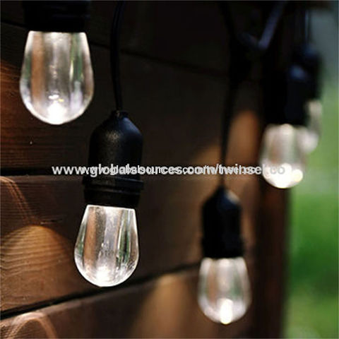 China E27 E26 Sockets Commercial Grade LED String Lights RGB ...