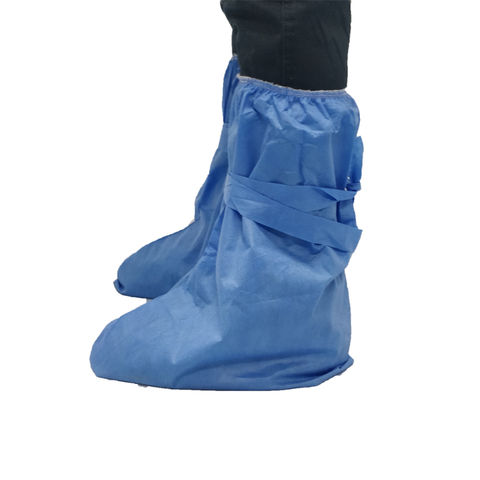 China Disposable SMS anti-slip waterproof over boot cover shoe cover on ...