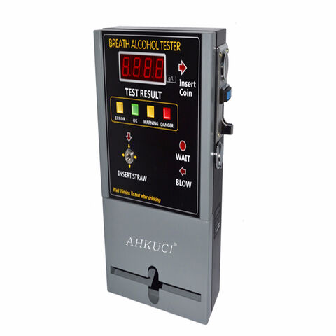 China AHKUCI hot selling Coin Operated Alcohol Breath Tester ...