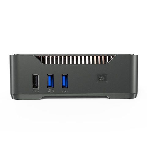 China AK3V Mini Desktop Computer Win 10 TV Box Intel Celeron J3455 8GB ...