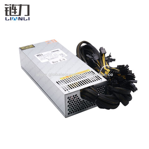 China Low noise 2000w mining power supply silent sever psu 2000 watts ...