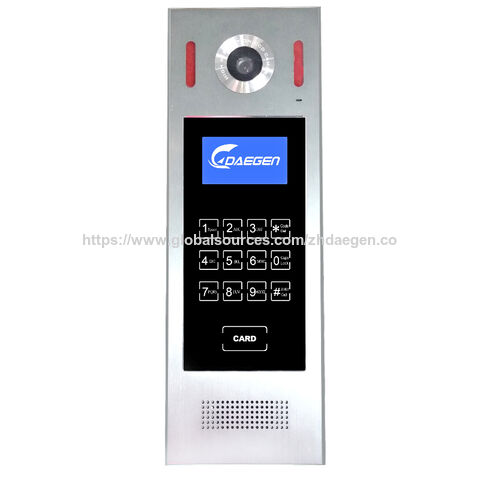China Wireless Video Intercom with Touch Screen, 4G/3G/GSM Wireless ...