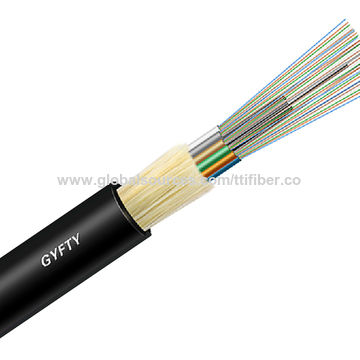 China GYFTY 24 cores Good quality Dielectric Aerial Fiber Optic Cable ...