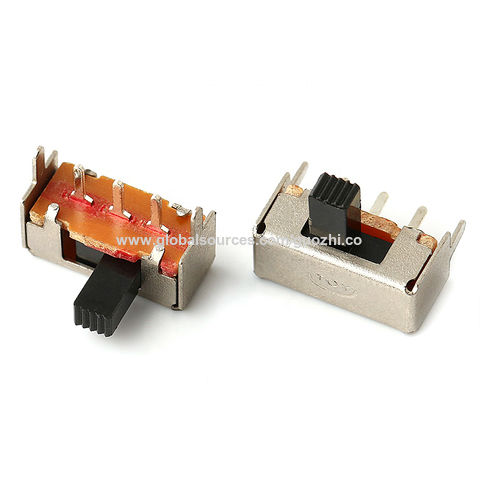 China 1P2T slide switches 3PIN defond slide switch 2 position Right ...