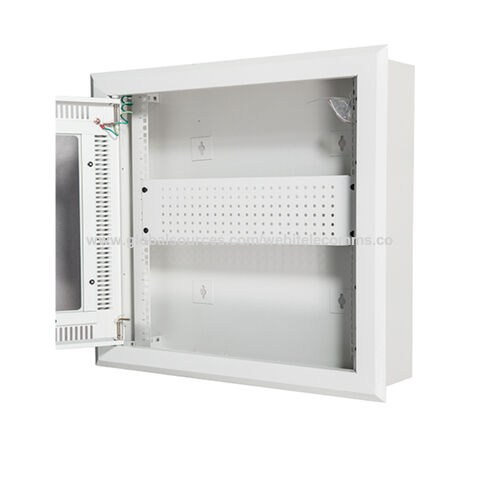 China 9U/12U/15U Embedded Slim Wall Mounting Network Cabinet on Global ...