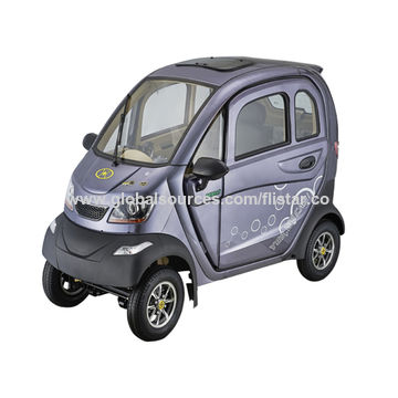 4 wheel enclosed Electric Mobility Scooter E-Runner | Global Sources