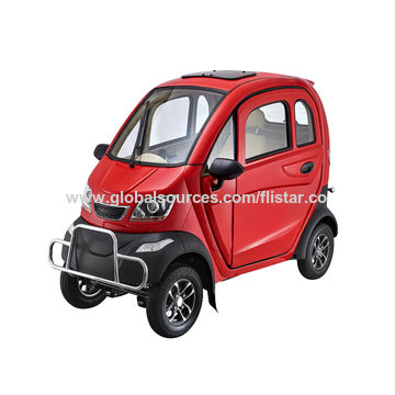 4 wheel enclosed Electric Mobility Scooter E-Runner | Global Sources