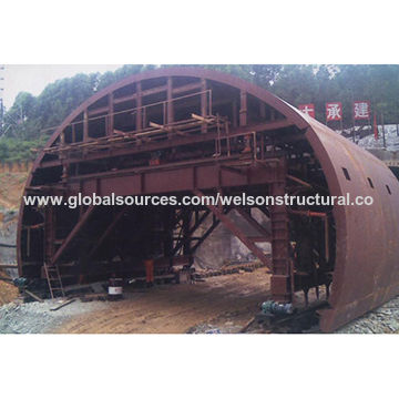 Tunnel construction steel platform, prefabricated structural steel ...