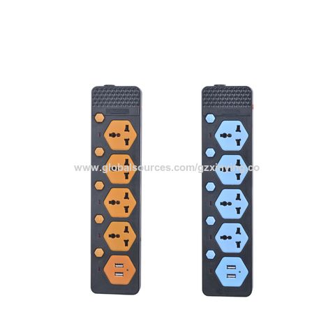 China 5 Way Universal Electrical Socket 220V Power Strip Multiple ...